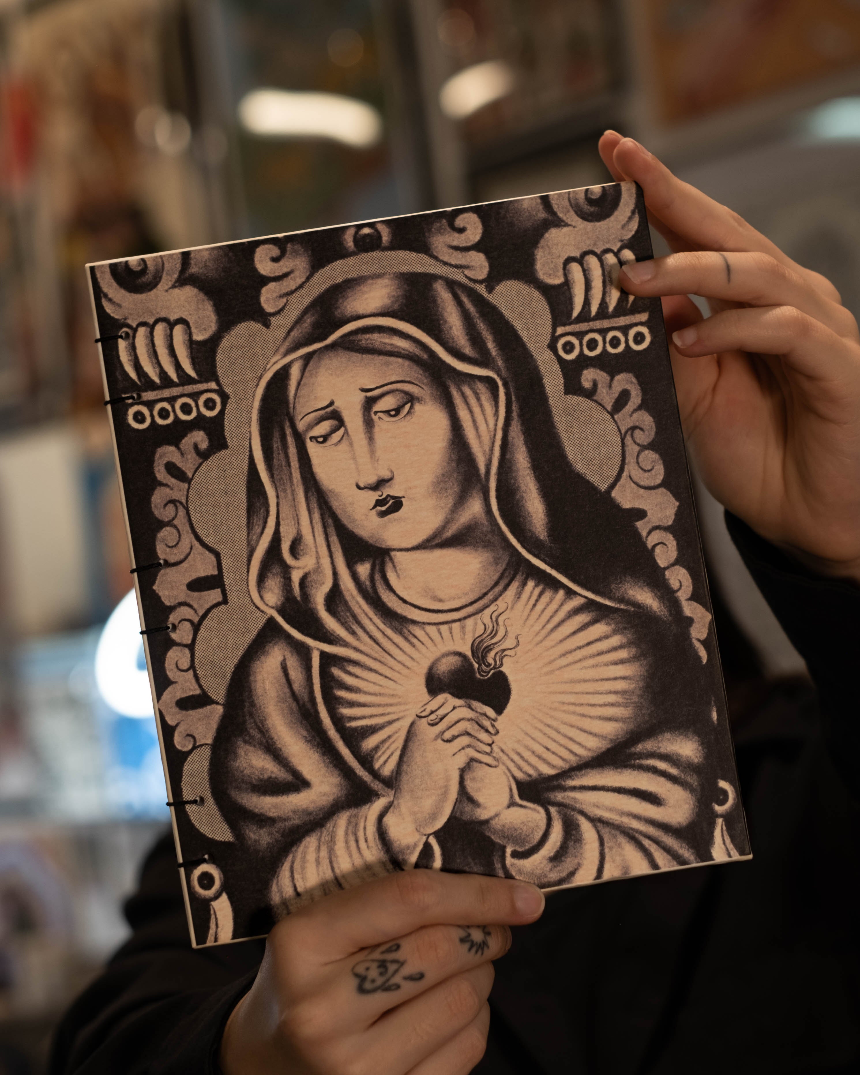 Virgen Handmade Sketchbook – Ulises Indio