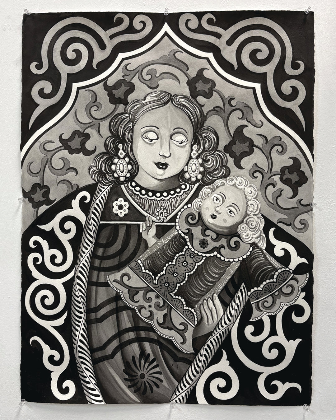 Maria Original Drawing – Ulises Indio